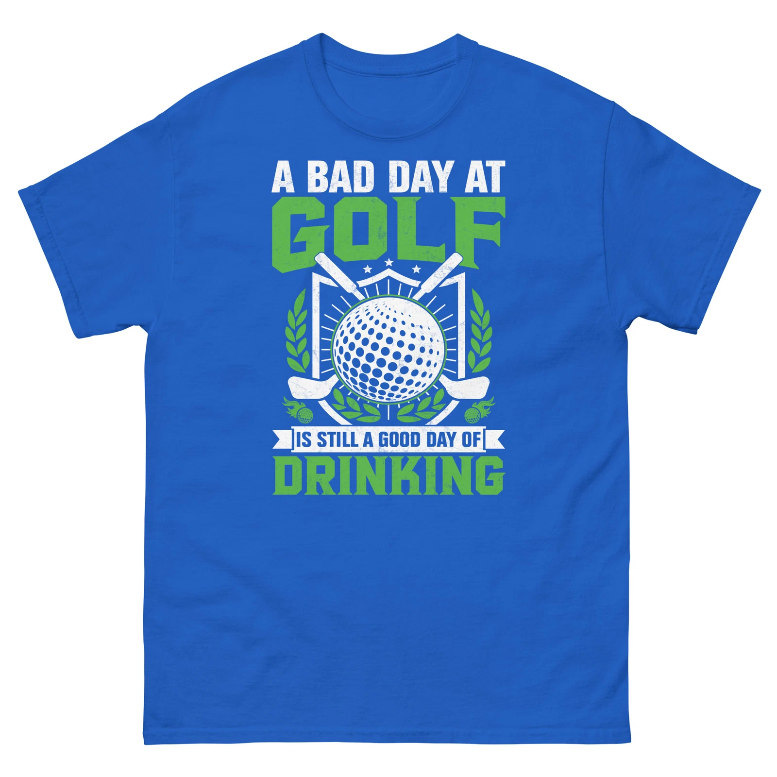 A Bad Day At Golf Is Still A Good Day Of Fairway Men'S Vintage Classic ...