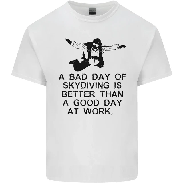 A Bad Day Of Skydiving Para Skydiving Mens Womens T-Shirt - Walmart.com