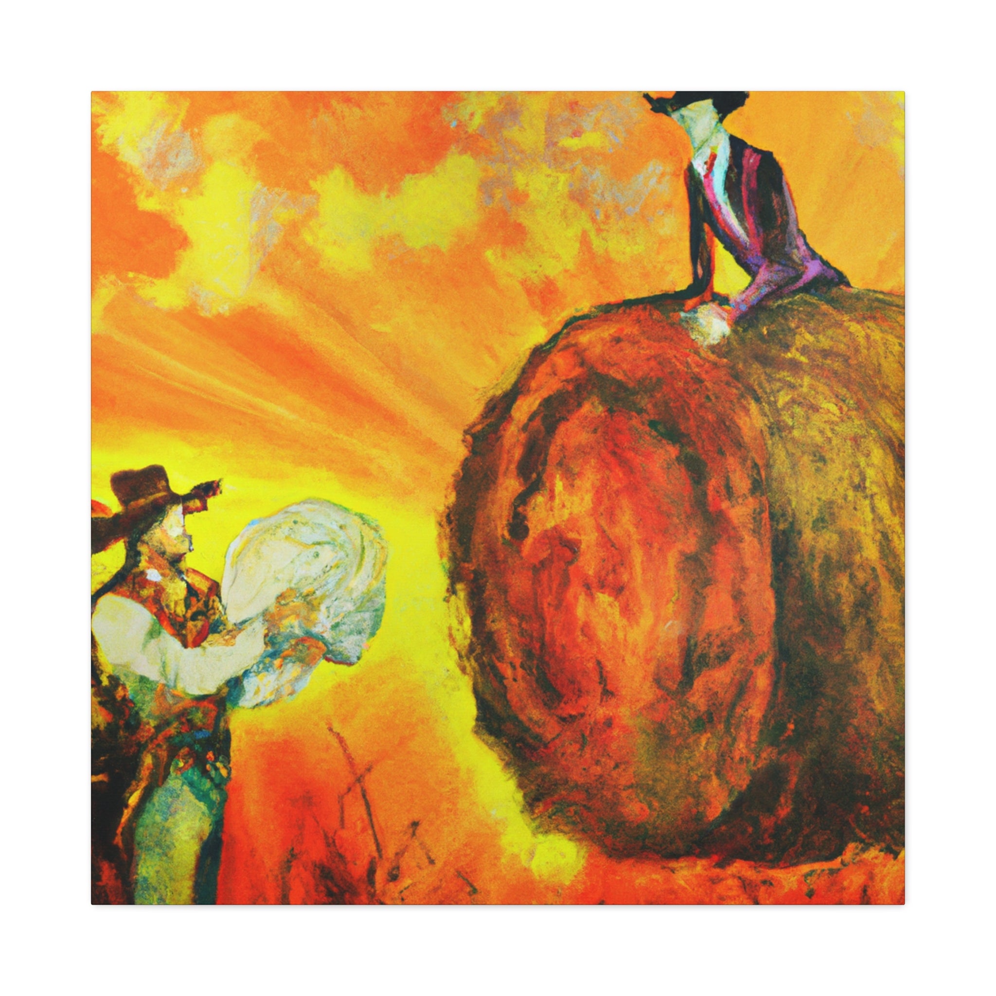 "A Balesome Baroque Scene" - Canvas - Walmart.com