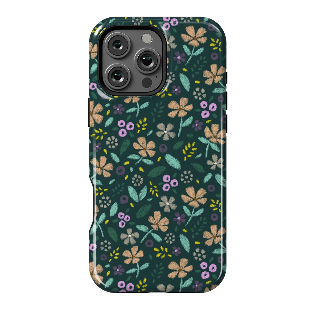 A Beautiful And Rustic Collection Of Wildflowers Tough Case for iPhone ...