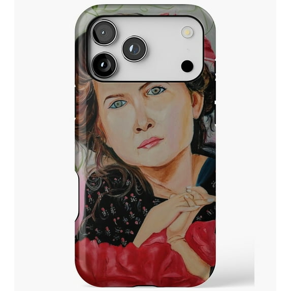 A Beautiful Girl, Elegant Woman Portrait Fine Art H4283 Phone Case for ...