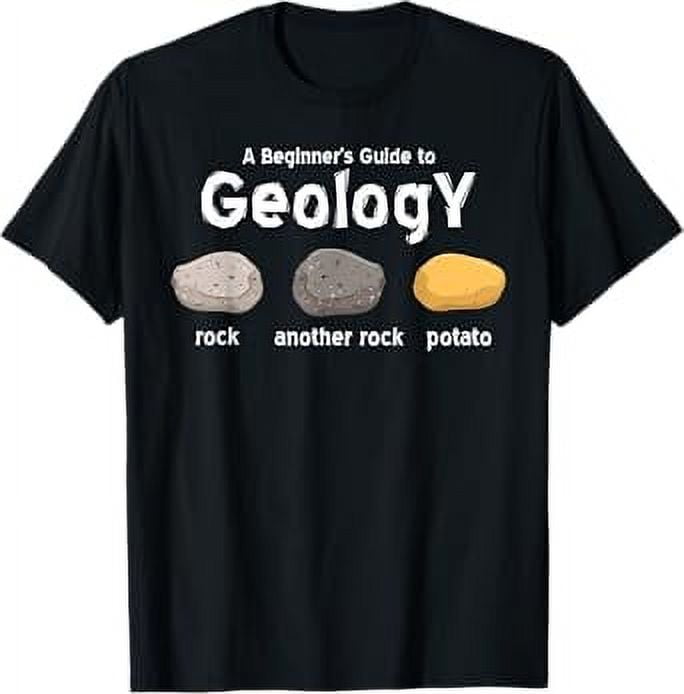 A Beginner Guide To Geology Funny Geologist T-Shirt - Walmart.com