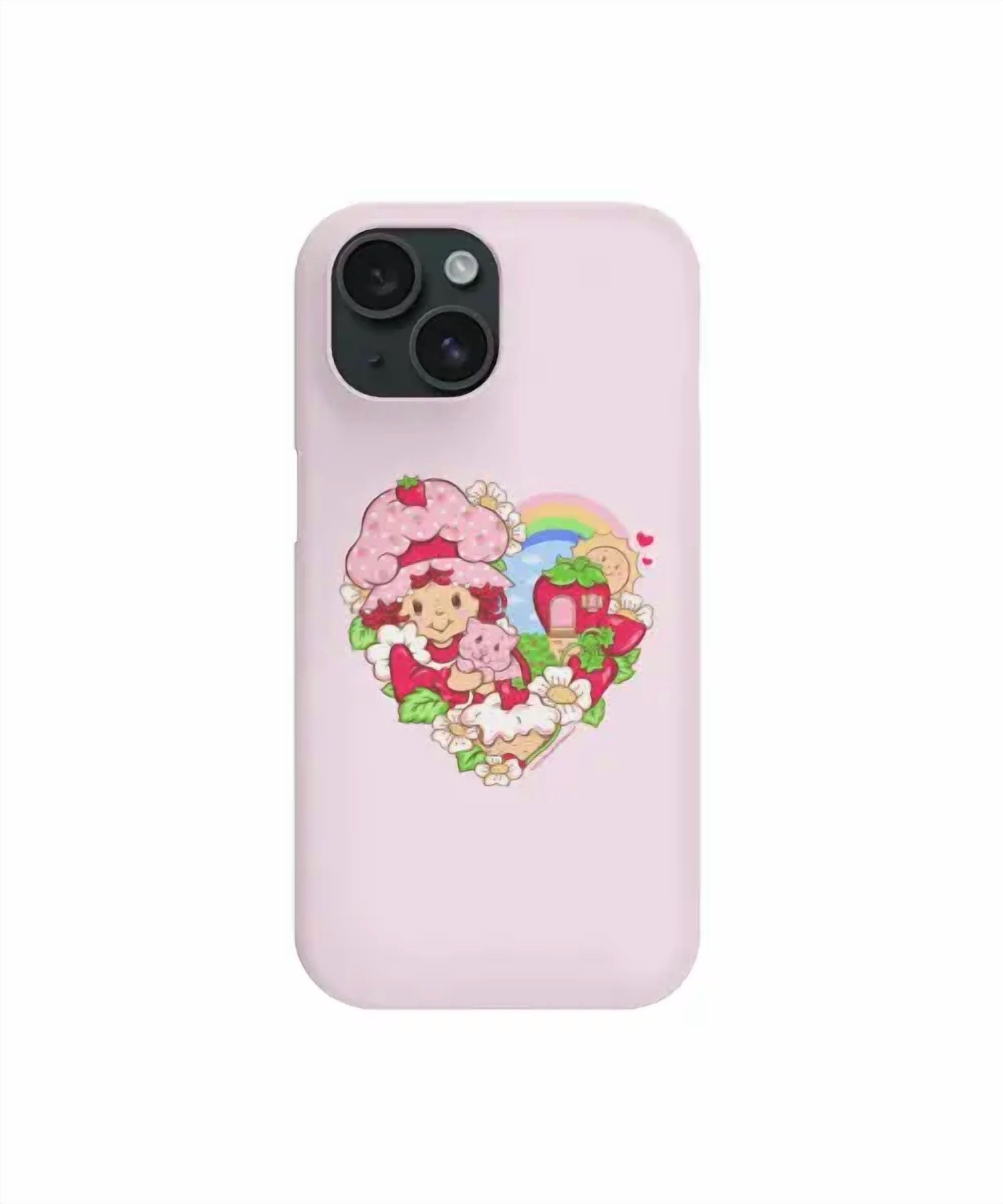 A Berry Sweet Life Funny Strawberry Pun Phone Case for iPhone 16 15 14 ...