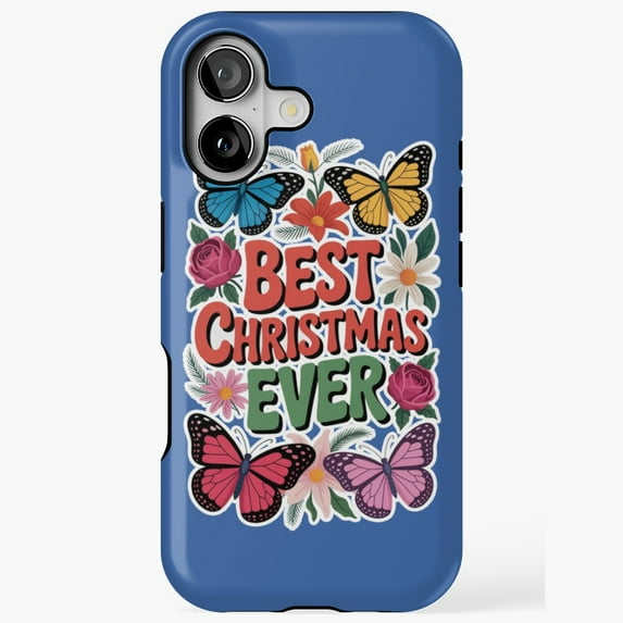 A Best Christmas Ever Vibe Protective Case for iPhone 11 12 13 14 15 16 ...