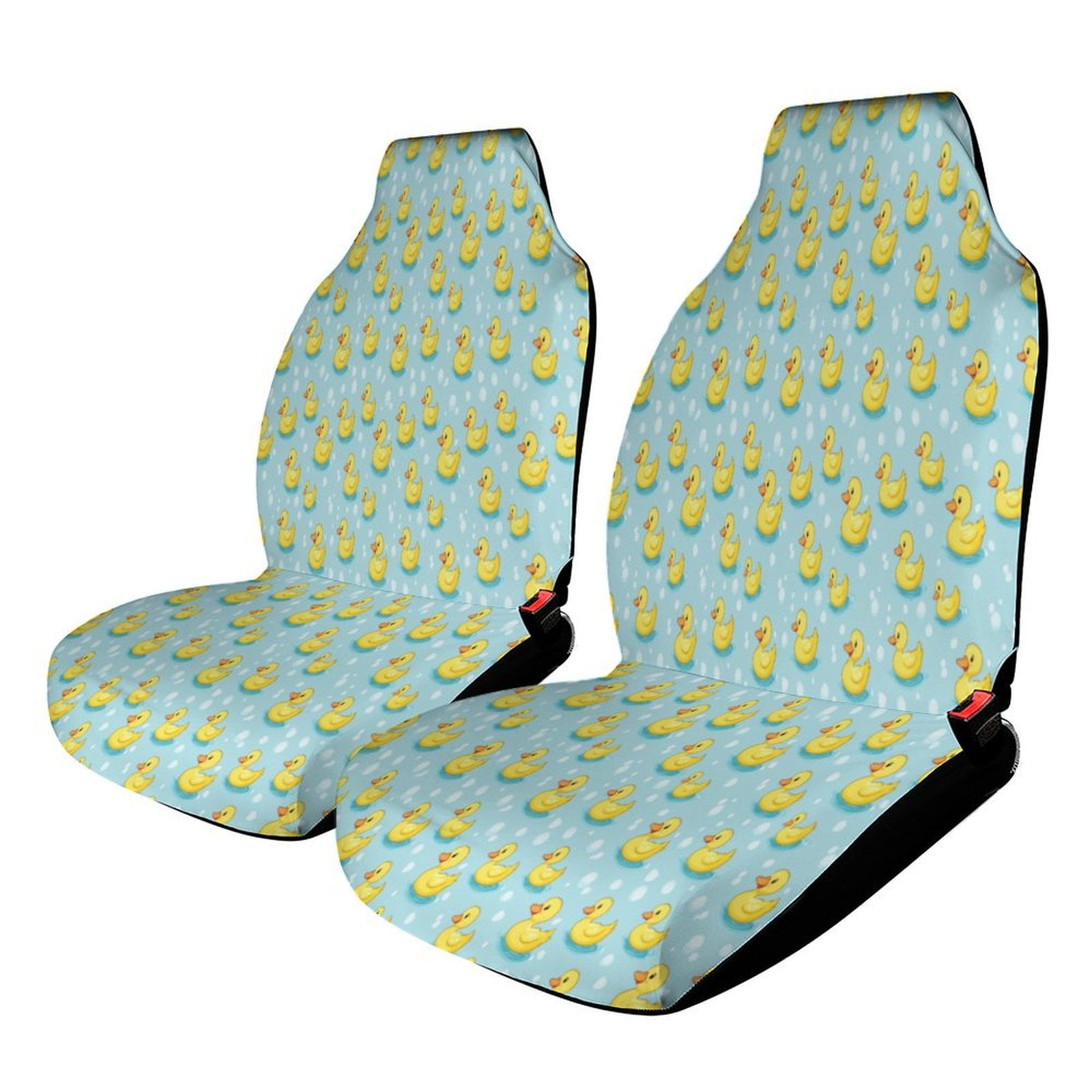 A Big Bunch of Yellow Rubber Ducks Set of 2 Car Seat Covers Seat for ...