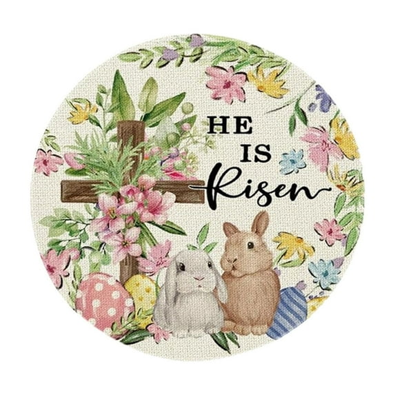 A Big Easter Table Mat For Family Feasts And Gatherings Provides Table ...