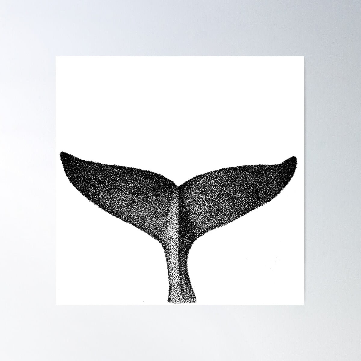 A Big Humpback Whale Tail Poster Wall Art, Modern Wall Decor For Living ...