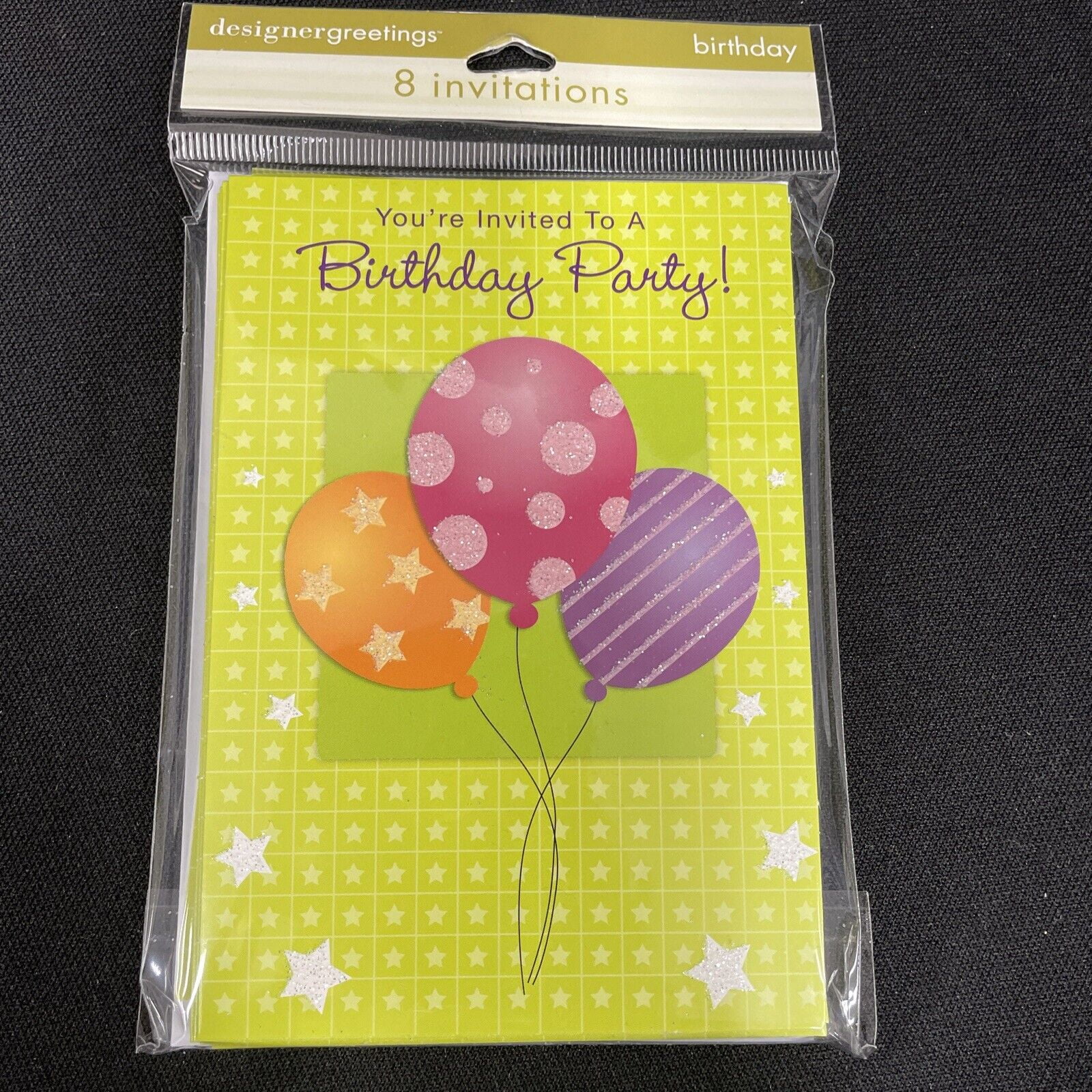 A Birthday Party! 8ct Invitations Fill-In - Walmart.com