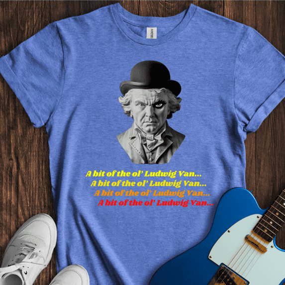 A Bit Of The OlLudwig Van. T-Shirt - Walmart.com