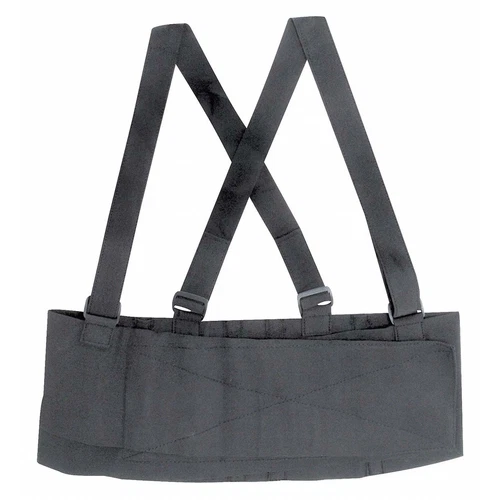 A Black Occupational Back Support One Size Adult User 632-6400-2221 ...