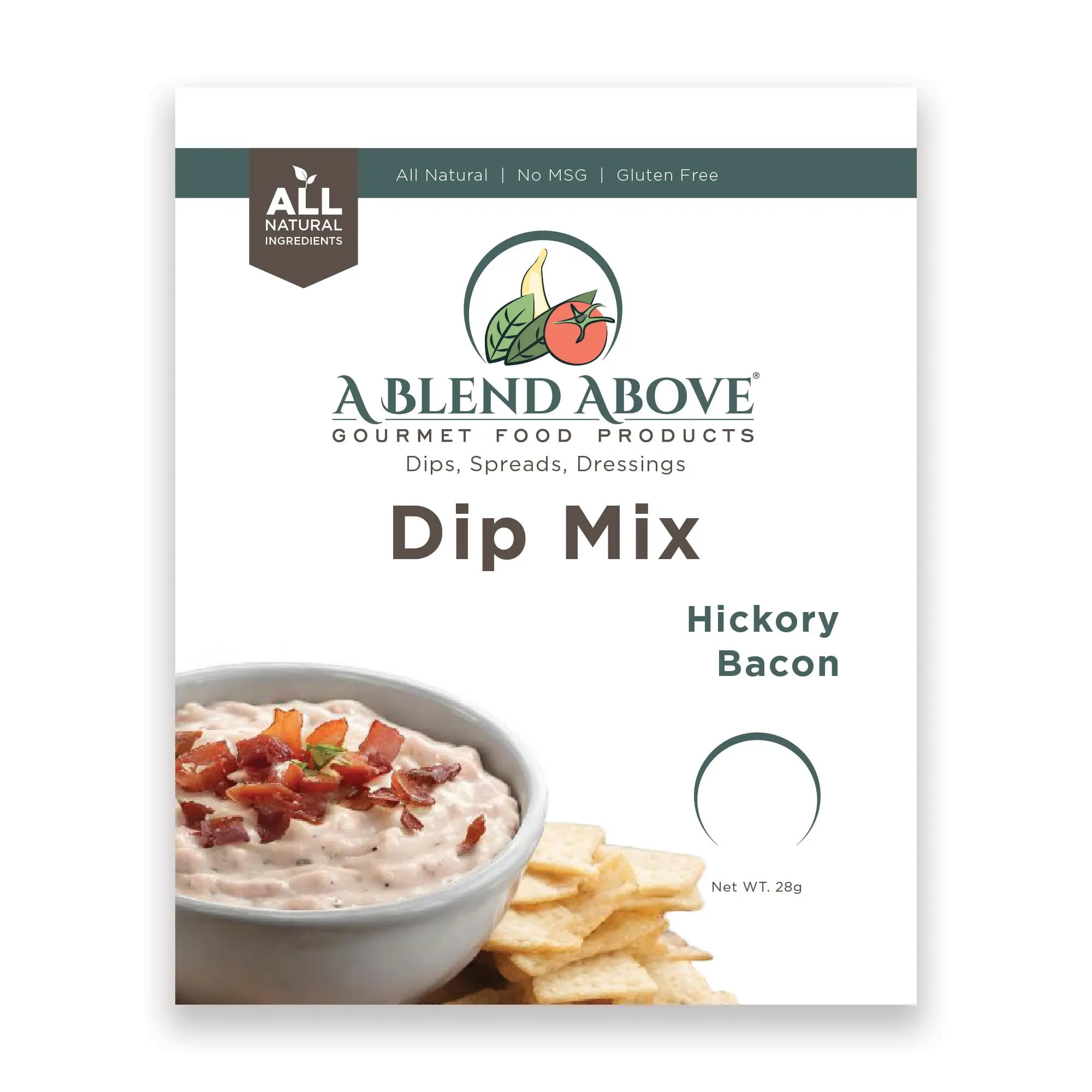 A Blend Above Hickory Bacon Dip Mix Seasoning Packet, 3 Pack, 1 oz ...