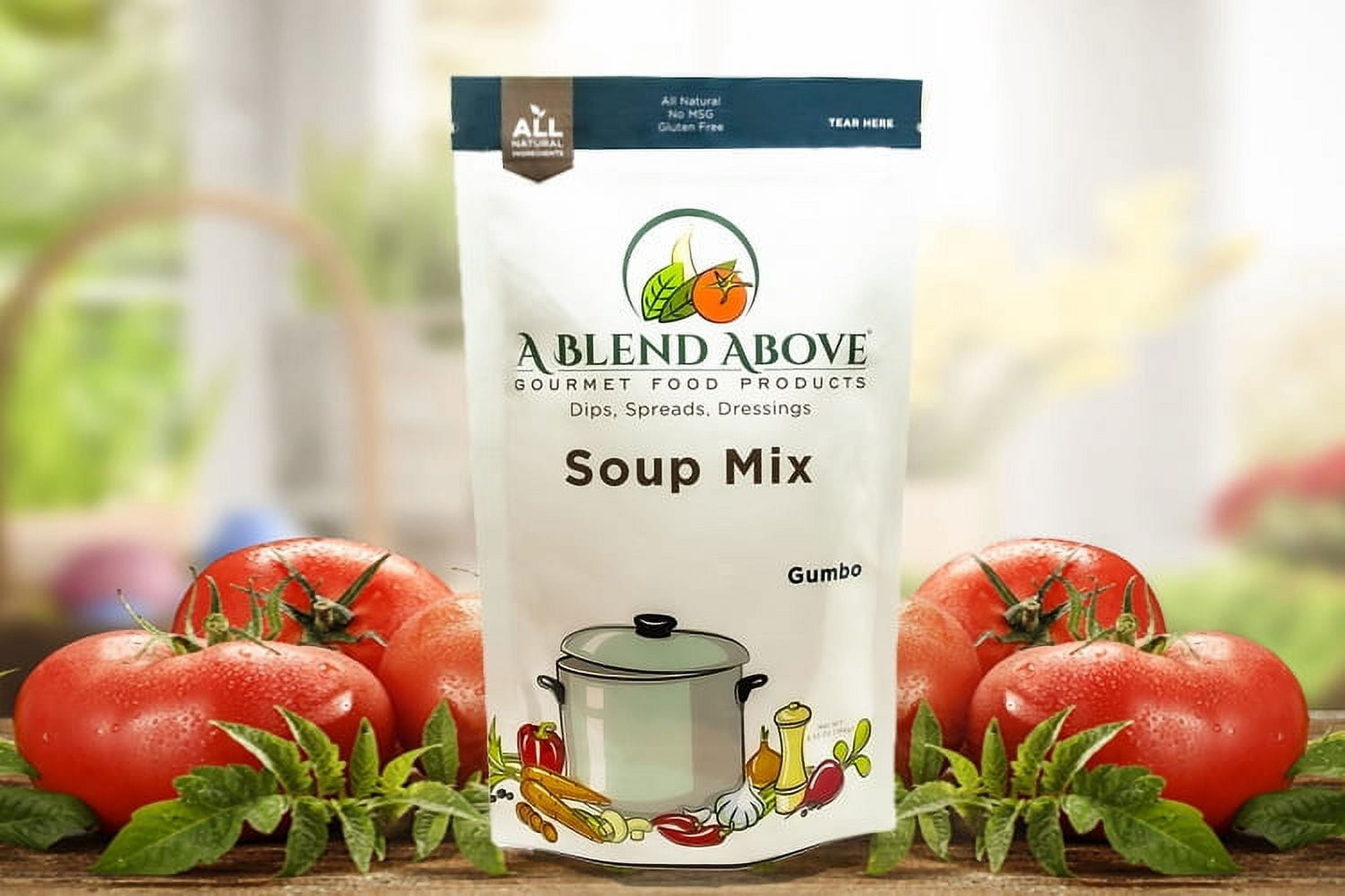A Blend Above Quick Cooking Gumbo Soup Mix, Serves 6 - Walmart.com