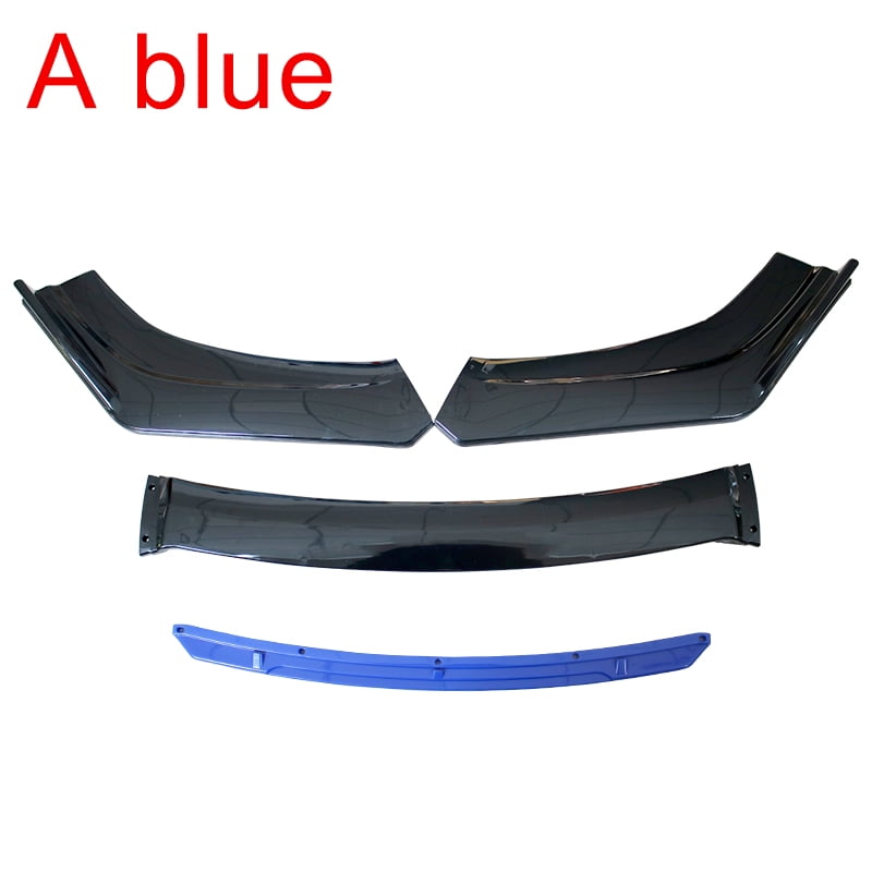 A Blue-Car Front Bumper Body Kit, Spo-Microphone Splitter, Diffuser ...