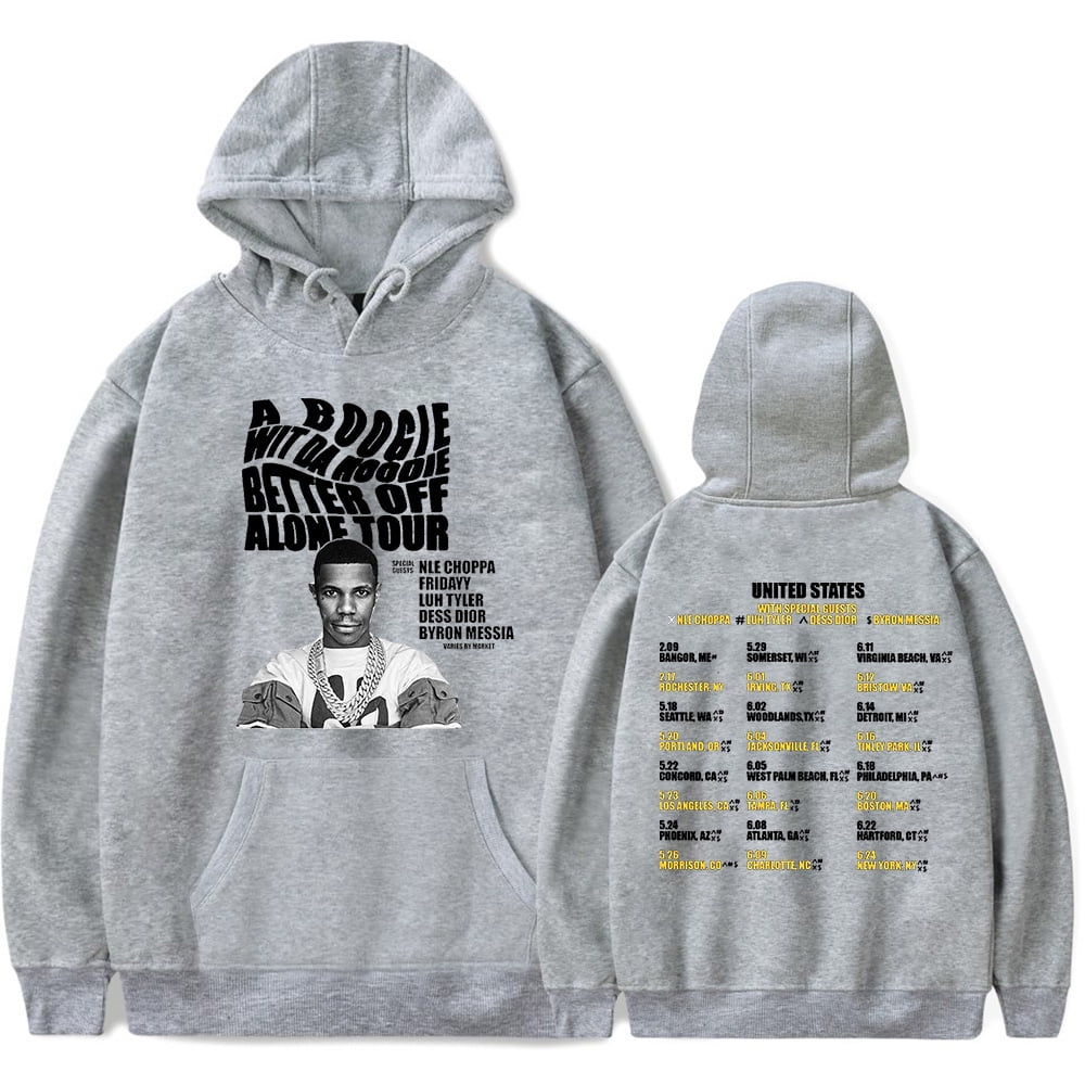 A Boogie Wit A Hoodie Better Off Alone Concer Tour 2024 Hoodies Merch