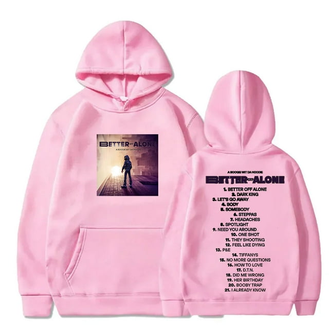 A Boogie wit da Hoodie Tour Merch Pullovers Better Off Alone Tracklist ...