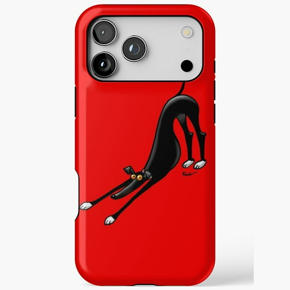 A Bowdown Hound Themed Cute Dog Graphic Design iPhone 11 through 17 Pro ...