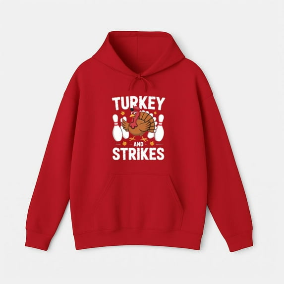 A Bowling Fun Thanksgiving Game For A Turkey And Strikes Themed Graphic ...