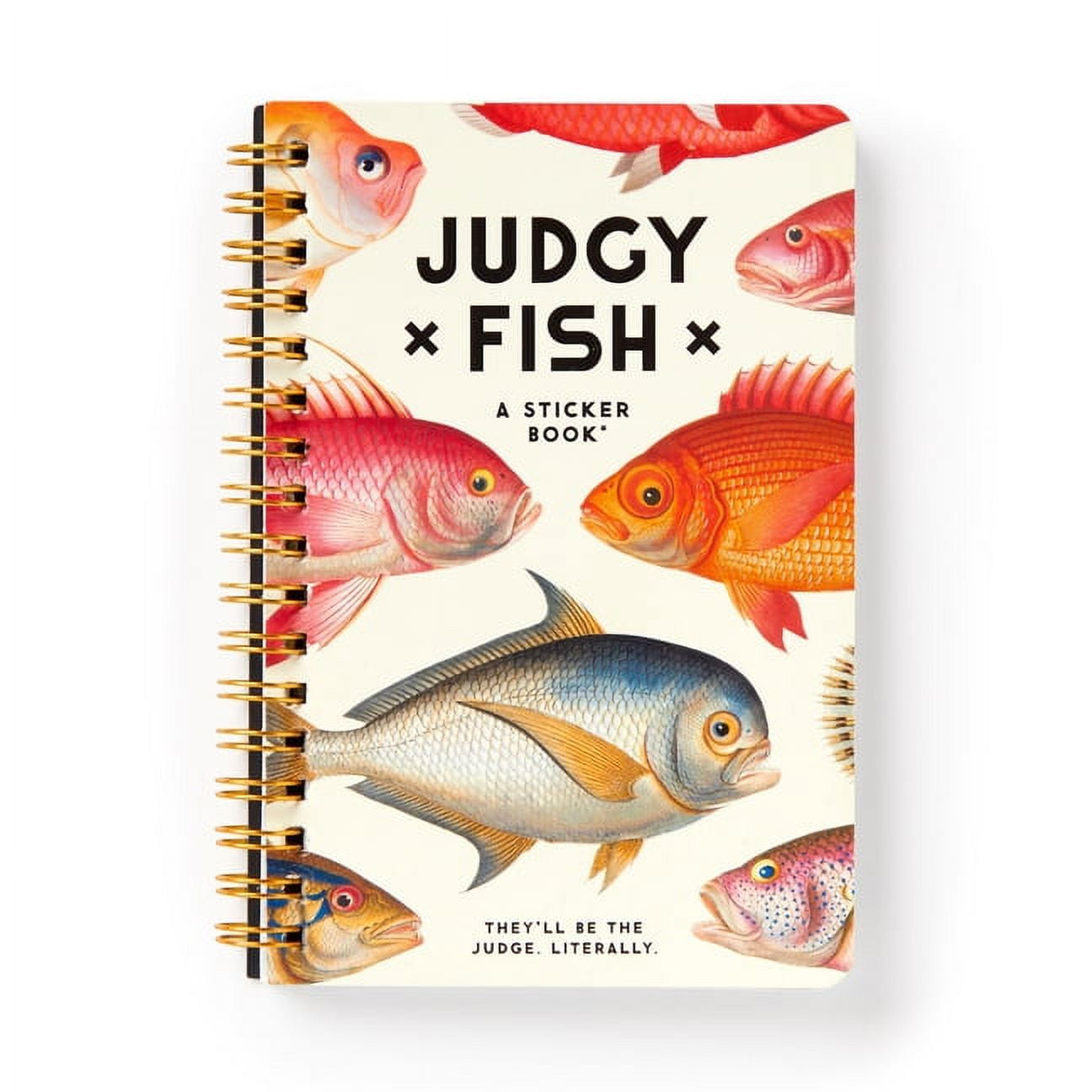 A Brass Monkey Sticker Book Judgy Fish Sticker Book, (Paperback ...