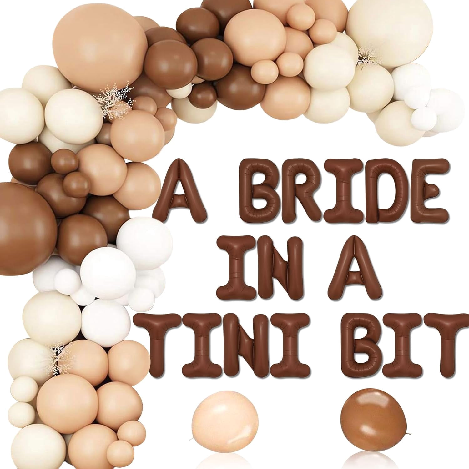 A Bride In A Tini Bit Banner Balloons Espresso Martini Bachelorette ...