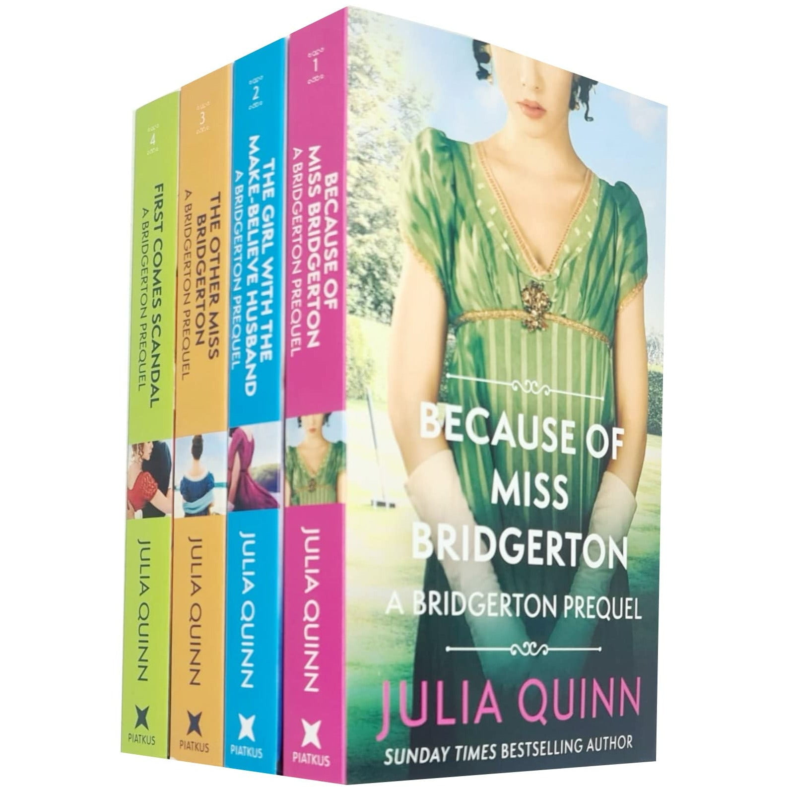 Julia Quinn's Bridgerton Prequels Rokesbys Series: Complete 4 Paperback ...