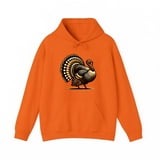 A Bright Retro Fun Graphic Of A Pop Art Thanksgiving Turkey Themed ...