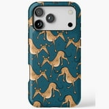 A Brindle Multi Themed Dog Coat Pattern Graphic iPhone 11 through 17 ...