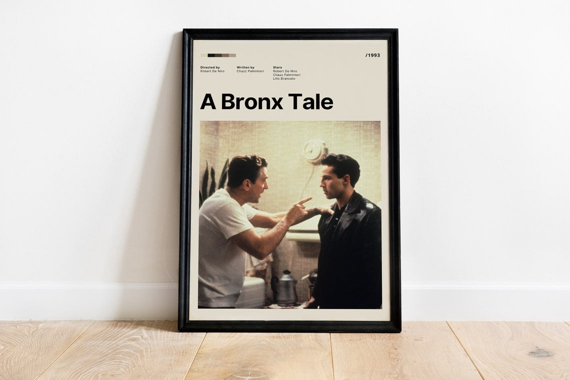 A Bronx Tale Poster, Movie Art, Living Room Decor, Unframed Paper ...