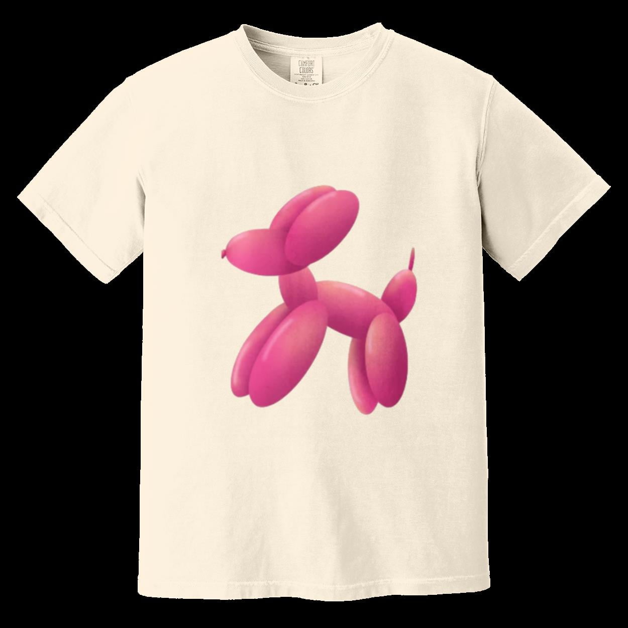 A Bubble Dog Style With Rounded Balloon Pet Shapes Art Comfort Color T ...