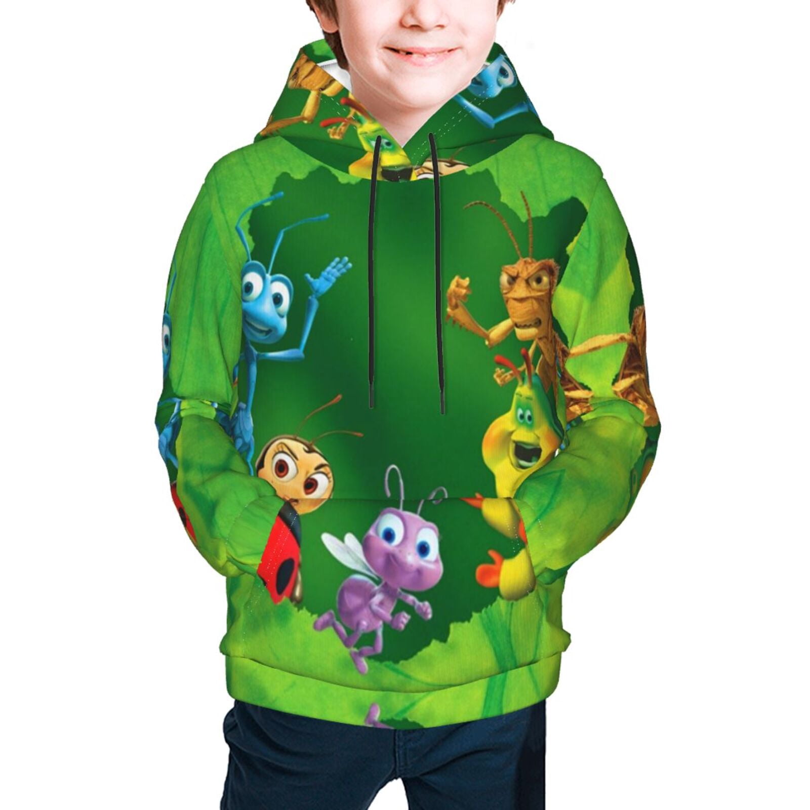 A Bug'S Life Hoodie for Boys Girls Youth, Cartoon Novelty Pullover ...