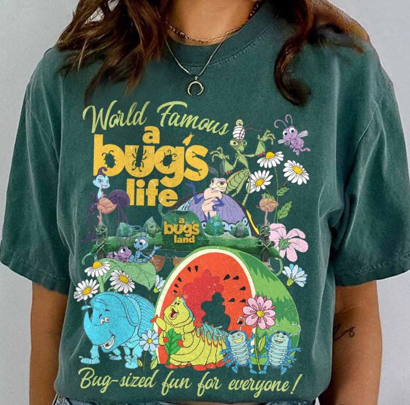 A Bug's Life A Bug's Land shirt, land Ride shirt, Heimlich Flik Hopper ...