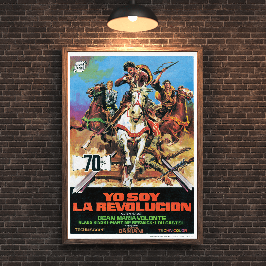 A Bullet for the General 1966 Movie Poster Classic Spaghetti Western ...