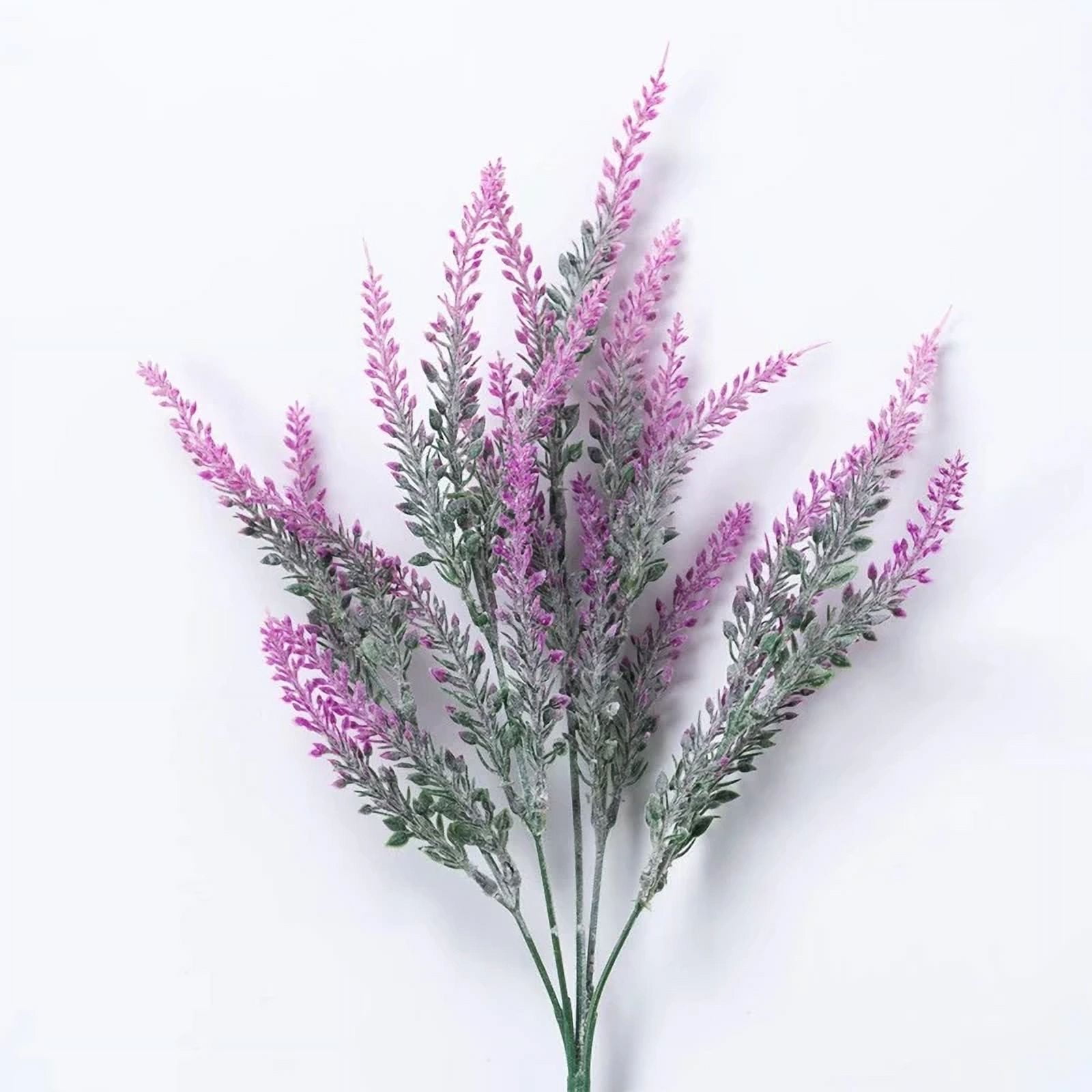 A Bunch of Provence Lavender Plastic Artificial Flowers False Plants ...