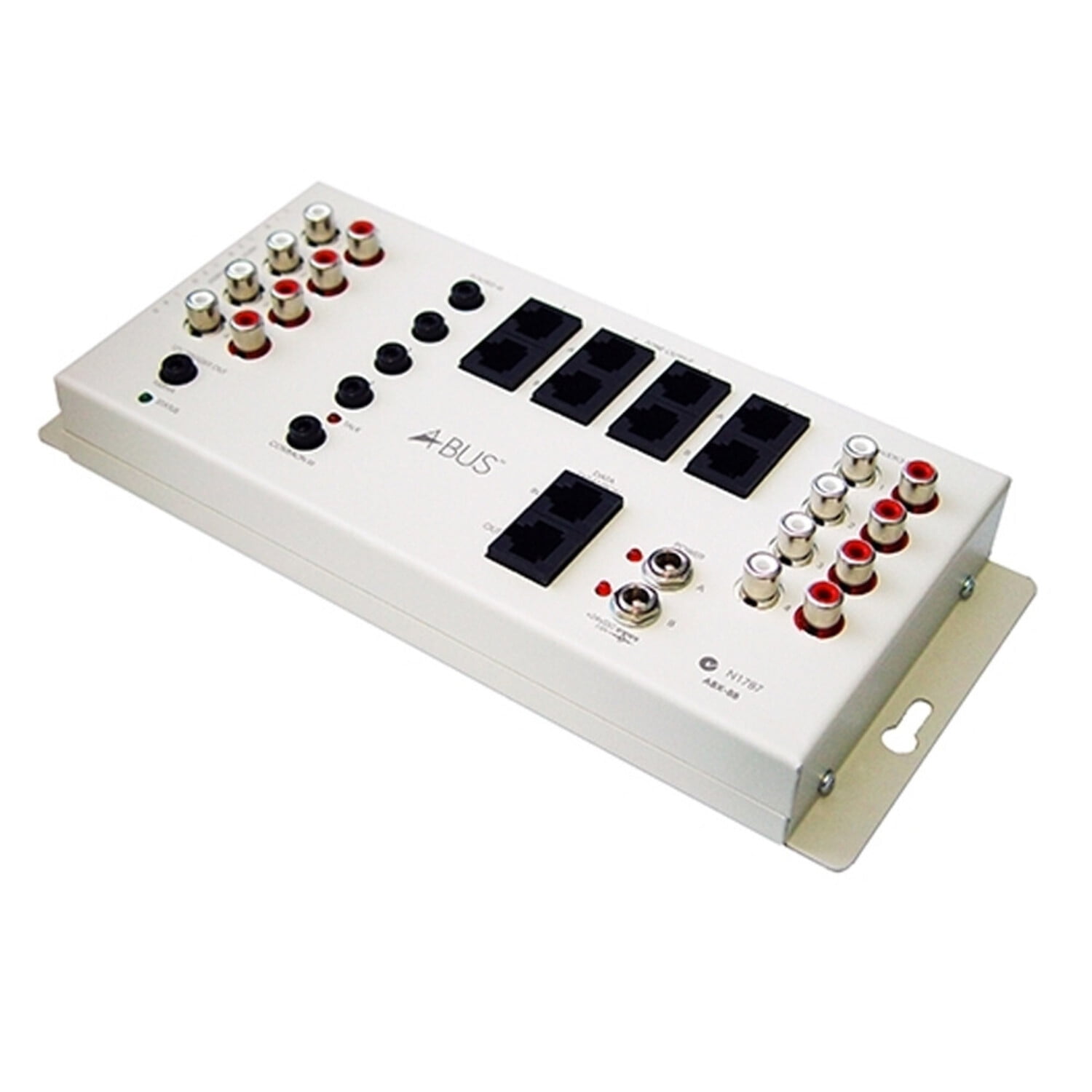 A-Bus Multi-Source 4/8 Room Structured Wiring Expansion Hub With Power ...