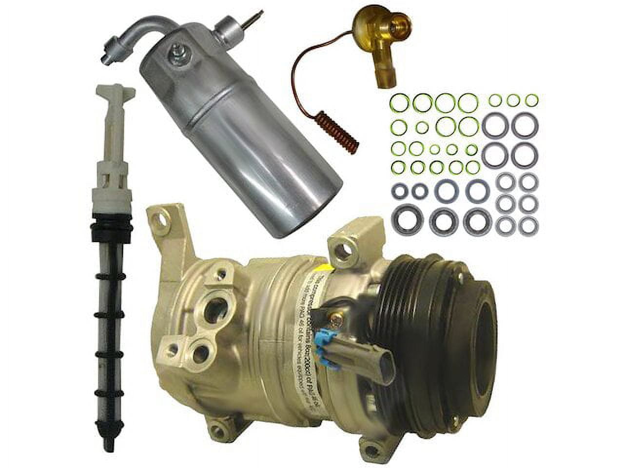 A/C Compressor Kit with Accumulator / Drier, Front Expansion Valve ...