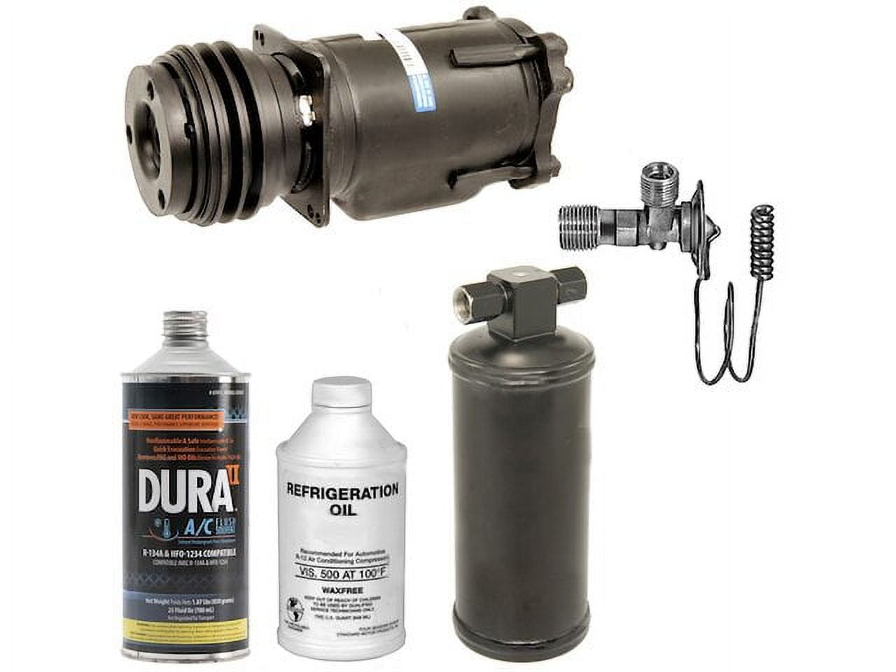 A/C Compressor Kit - Compatible with 1964 - 1967 Chevy Impala 1965 1966 ...