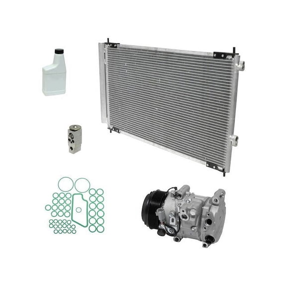 UAC A/C Compressor Kit, Compatible with 2006-2012 Toyota RAV4, 3.5L V6 ...
