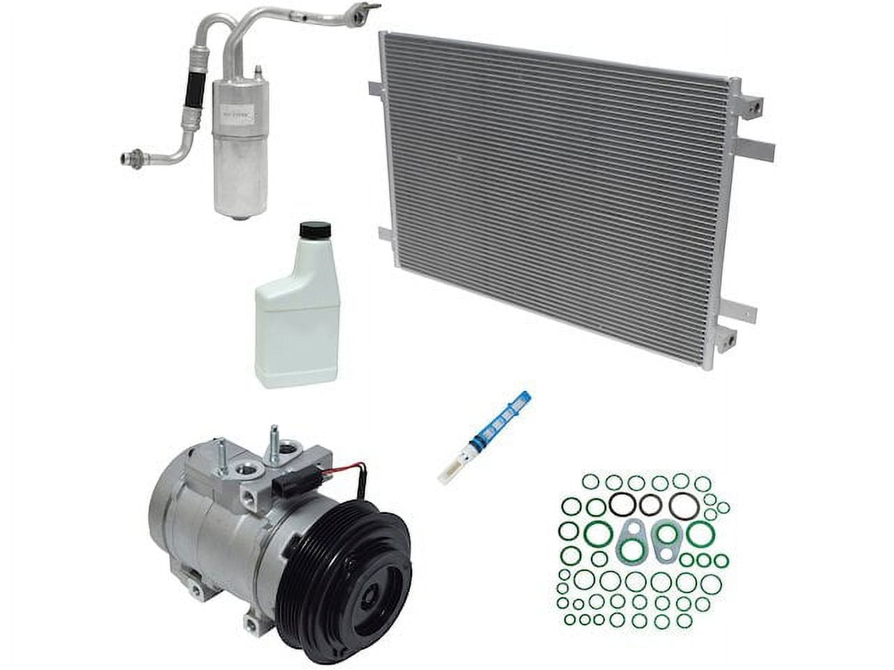A/C Compressor Kit - Compatible with 2008 - 2010 Ford F-450 Super Duty ...