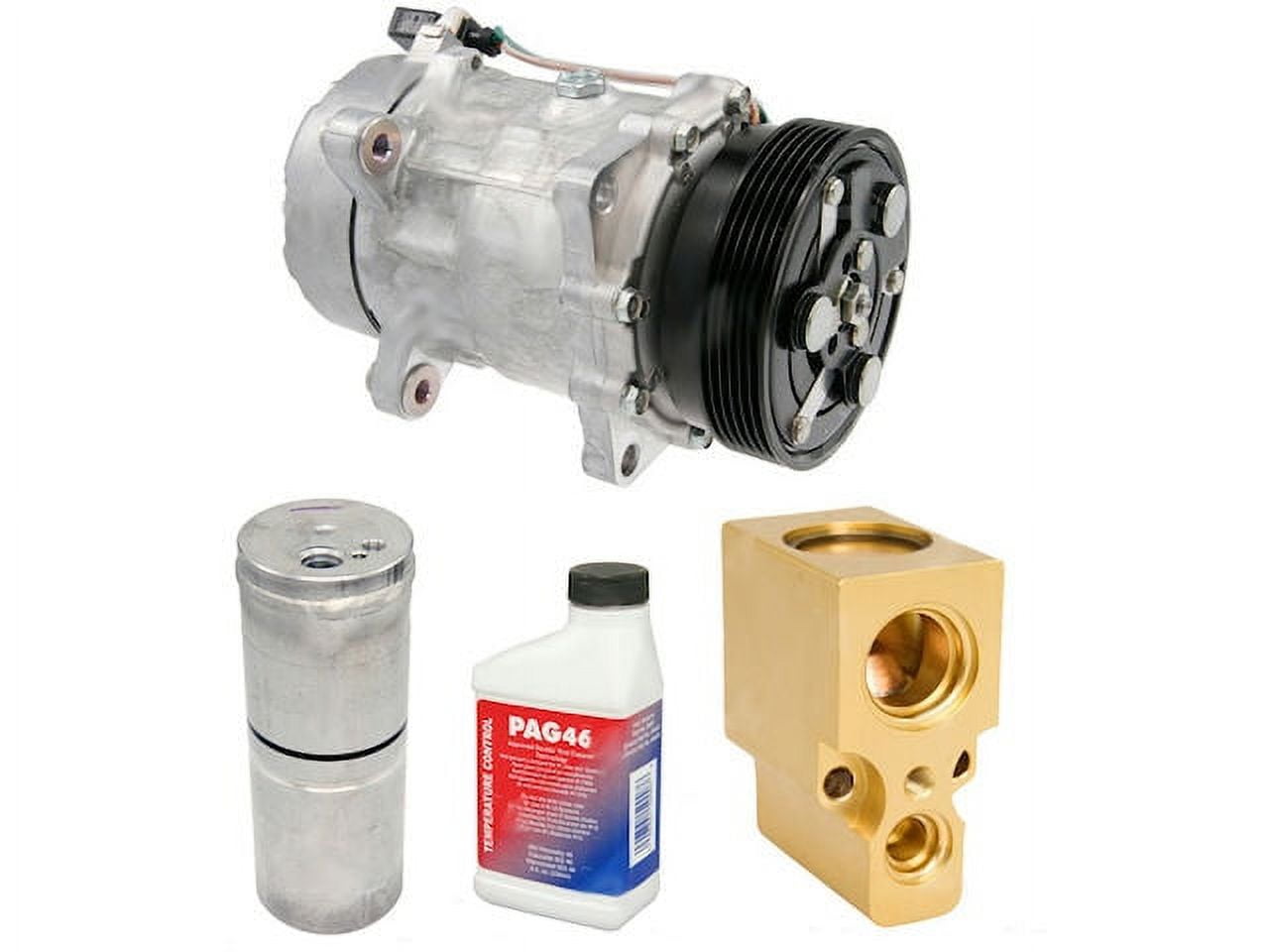A/C Compressor Kit - with Compressor, Accumulator, Expansion Device ...