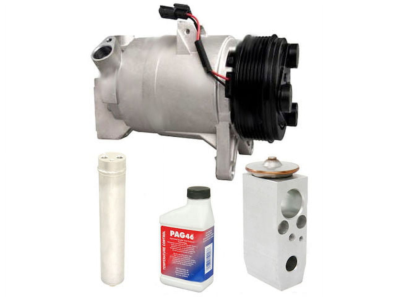 A/C Compressor Kit - with DKS17D Compressor, Filter Drier, Expansion ...