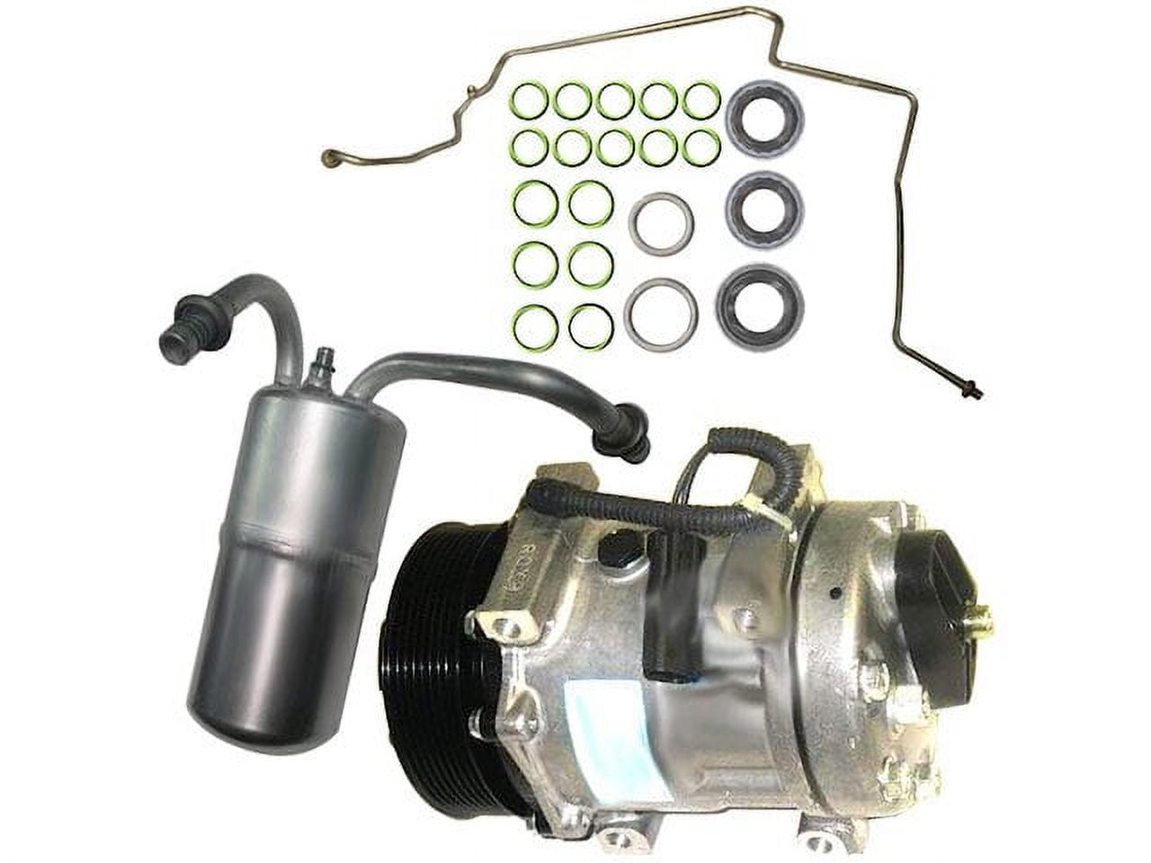A/C Compressor Kit - SD7H15 - 8-Groove - Compatible with 1998 - 2002 ...