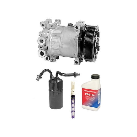 A/C Compressor Kit - with Compressor, Accumulator, Orifice Tube, , and ...