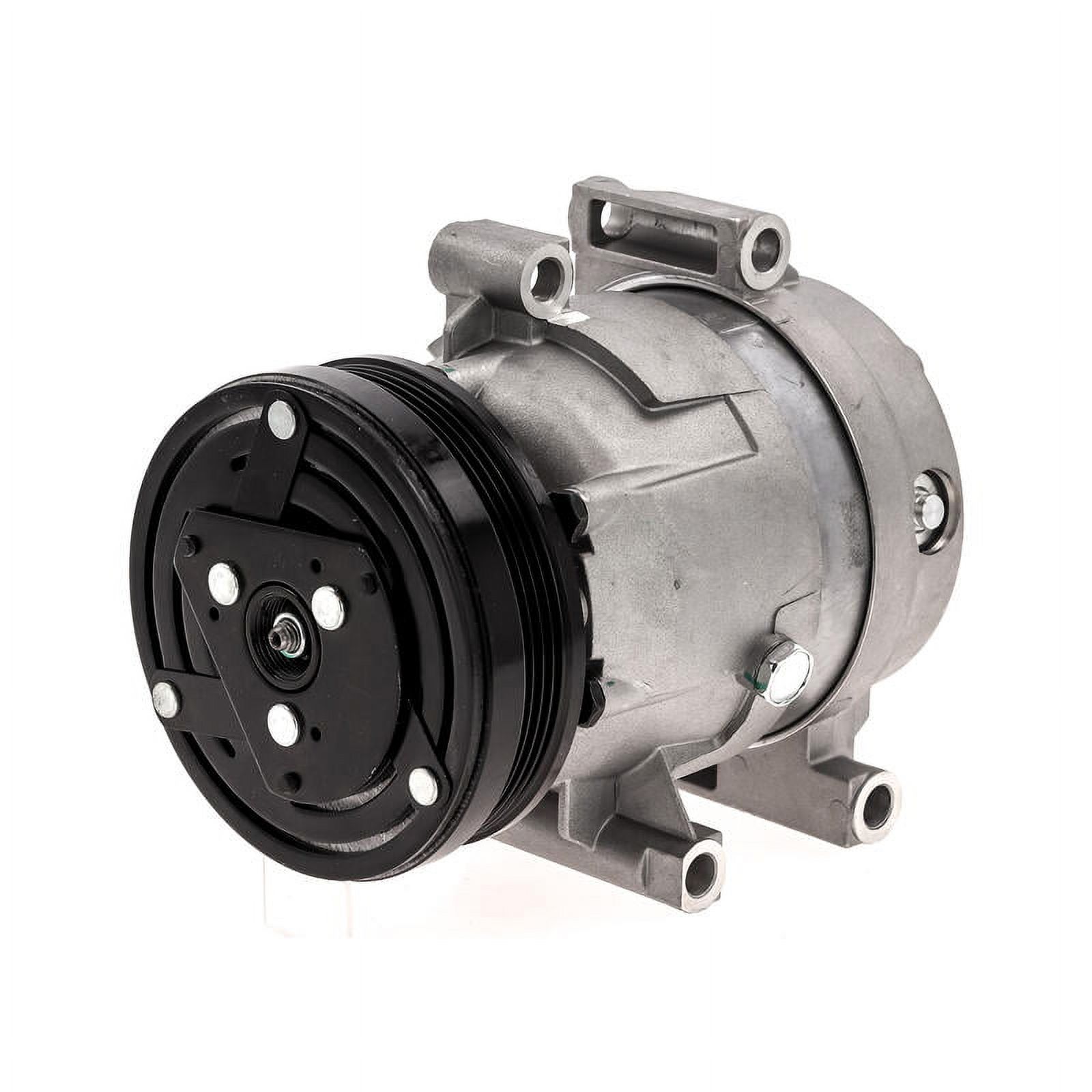 A/C Compressor New Aftermarket V7 with 4 Poly Clutch 12 - Walmart.com