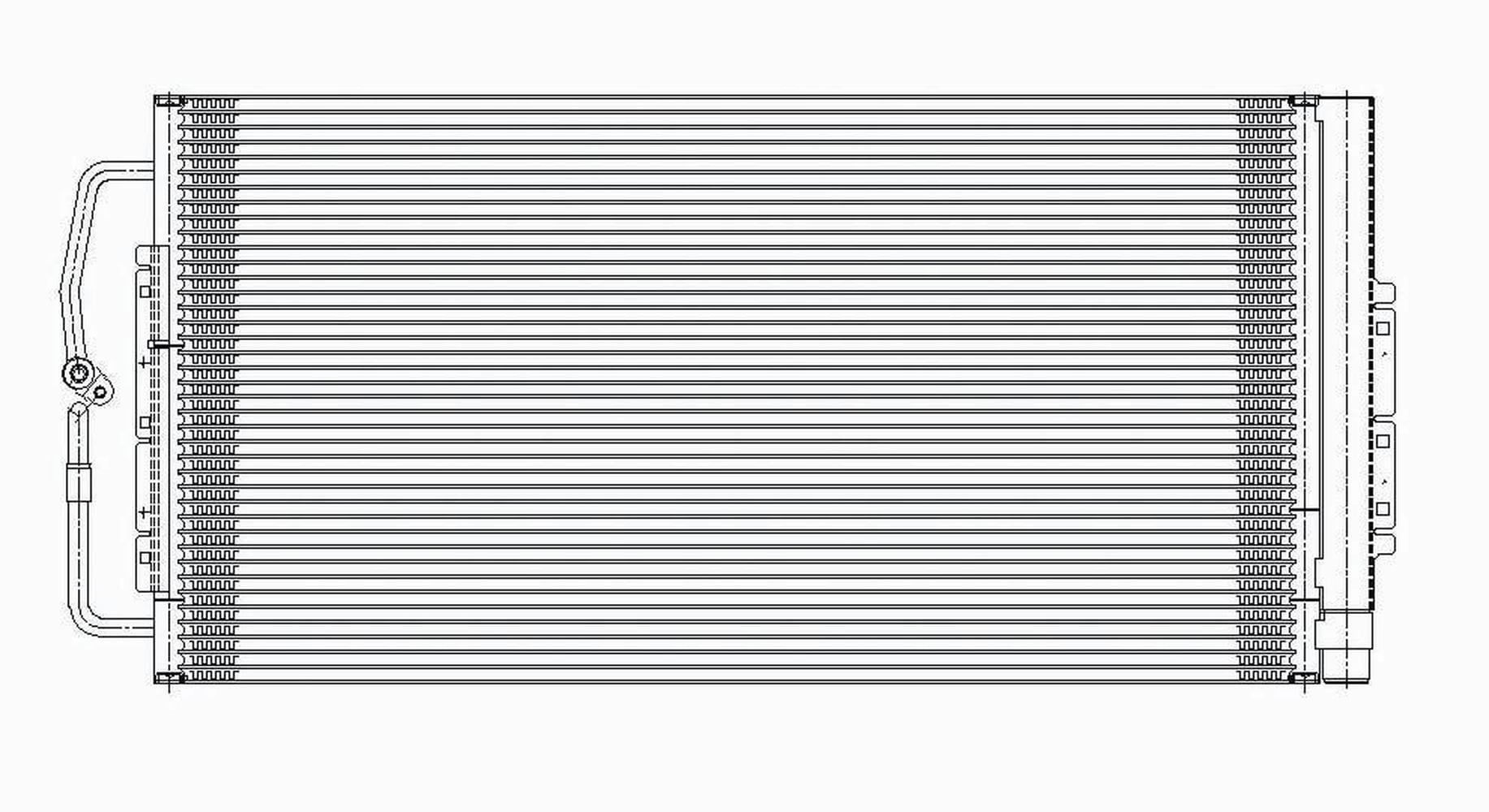 A/C Condenser Fits select: 2006-2011 CHEVROLET IMPALA, 2006-2008 ...