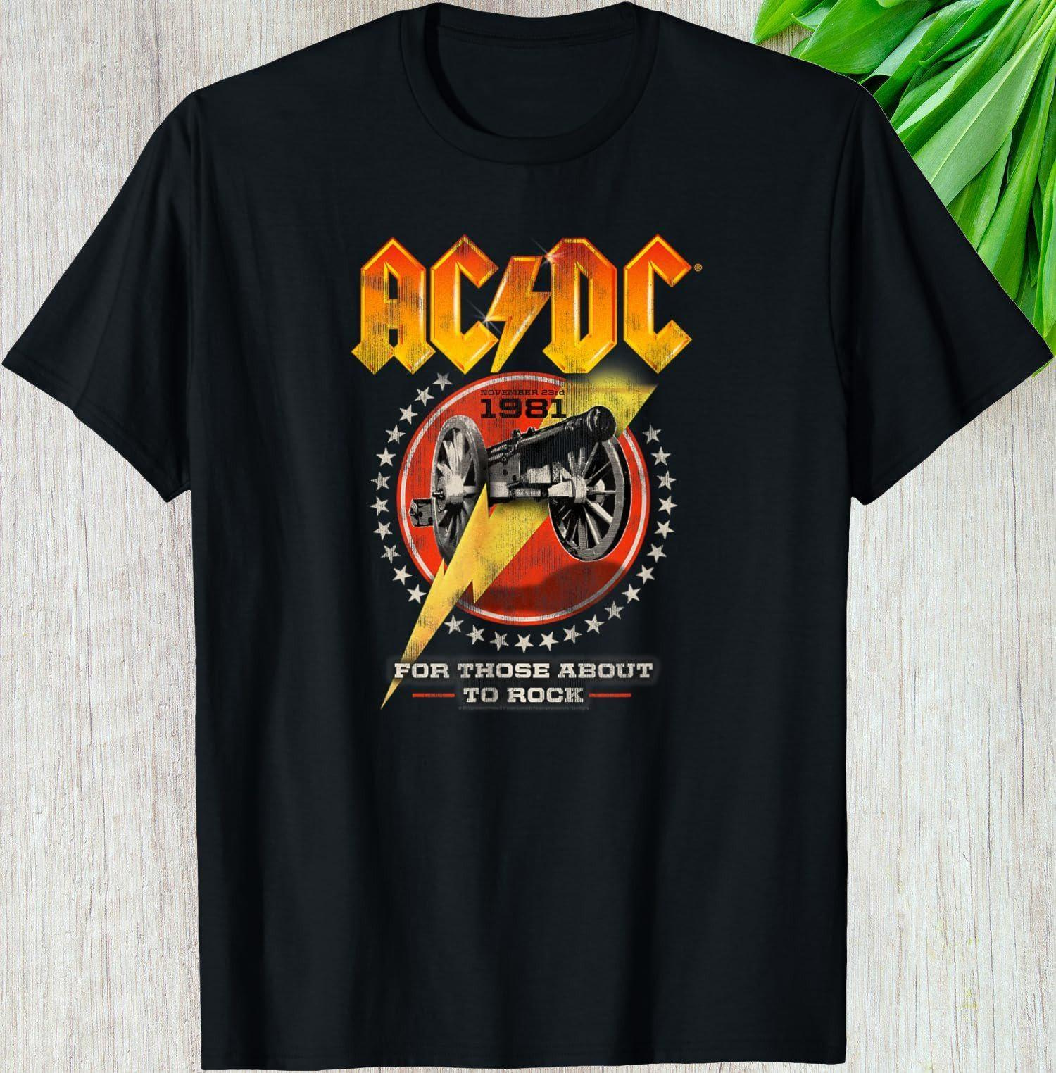 A.C.D.C Rock Music Band Shirt - Walmart.com