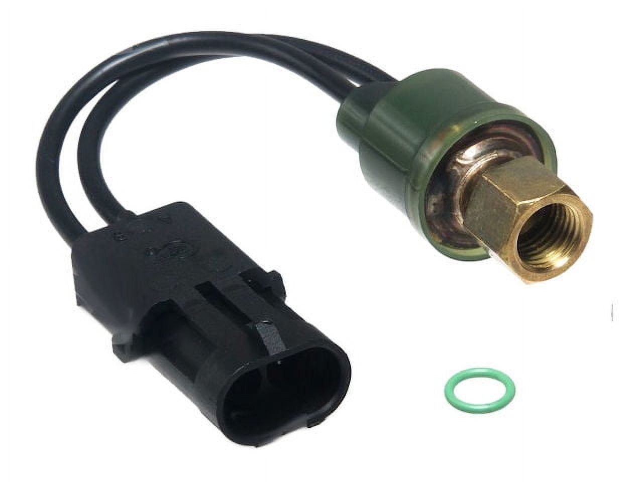 Four Seasons A/C Pressure Switch, Black Plastic and Metal, Fits 1988 ...