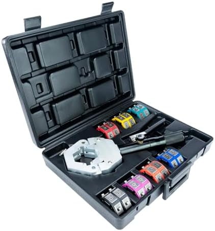 A/C Hydraulic Hose Crimping Tool Full Kit - Air Conditioning Repair ...