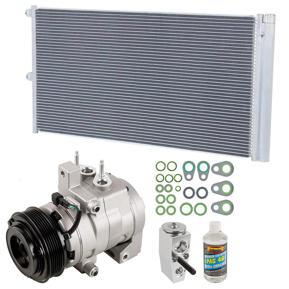 A/C Kit w/ AC Compressor Condenser & Drier For 2014 Ford F-150 F150 V8 ...