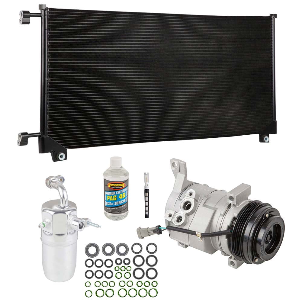 A/C Kit w/ AC Compressor Condenser & Drier For Chevy Tahoe Suburban ...