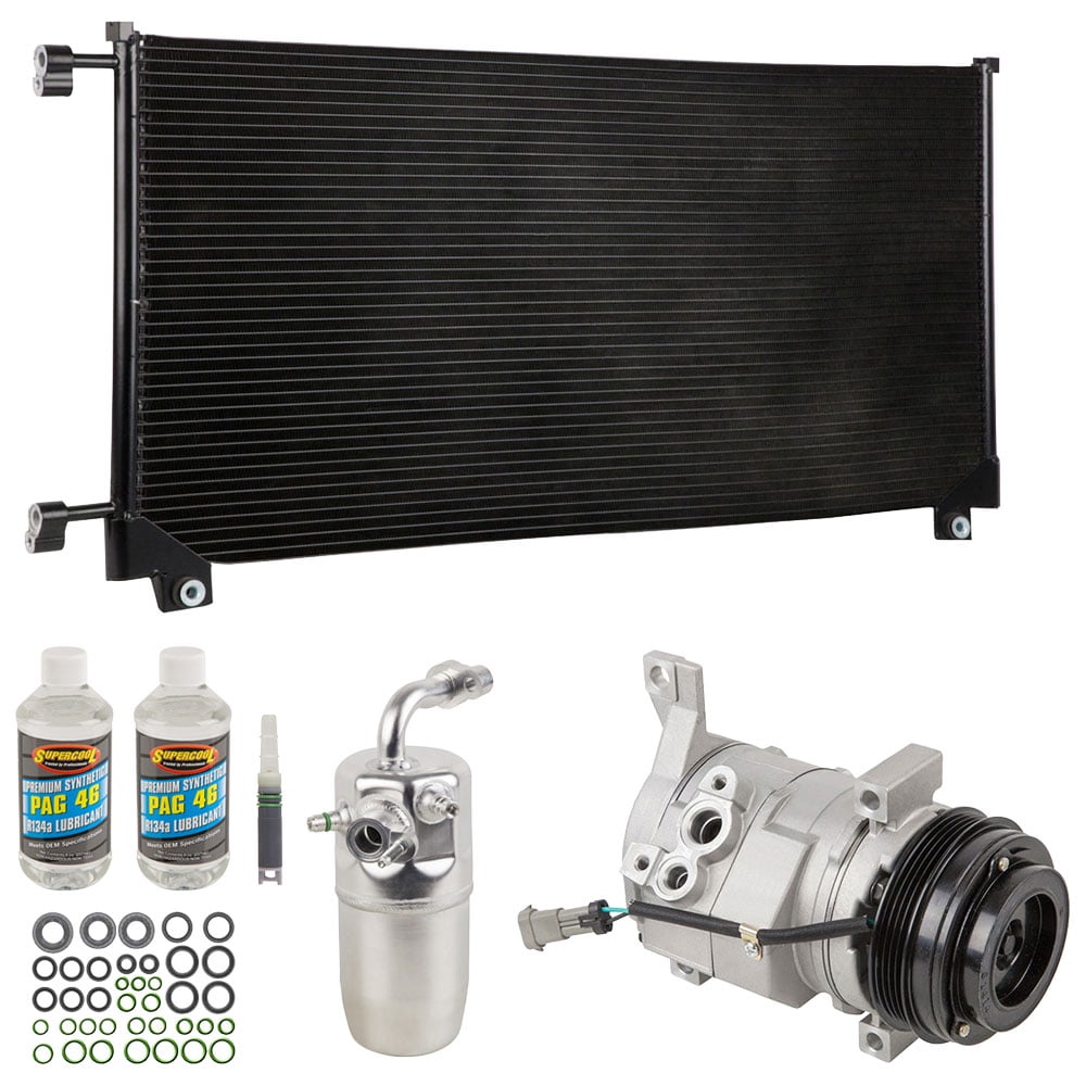 A/C Kit w/ AC Compressor Condenser & Drier For Chevy Tahoe Suburban ...