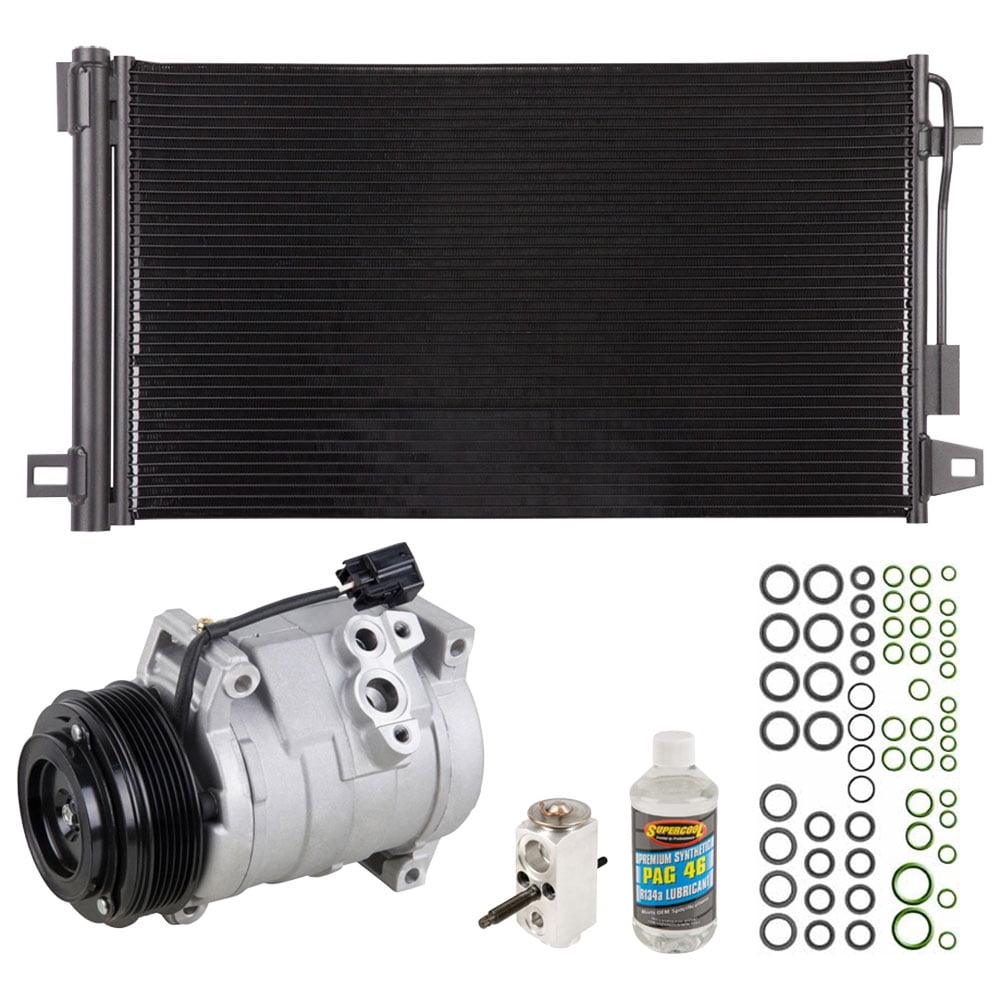A/C Kit w/ AC Compressor Condenser & Drier For Chevy Traverse GMC ...